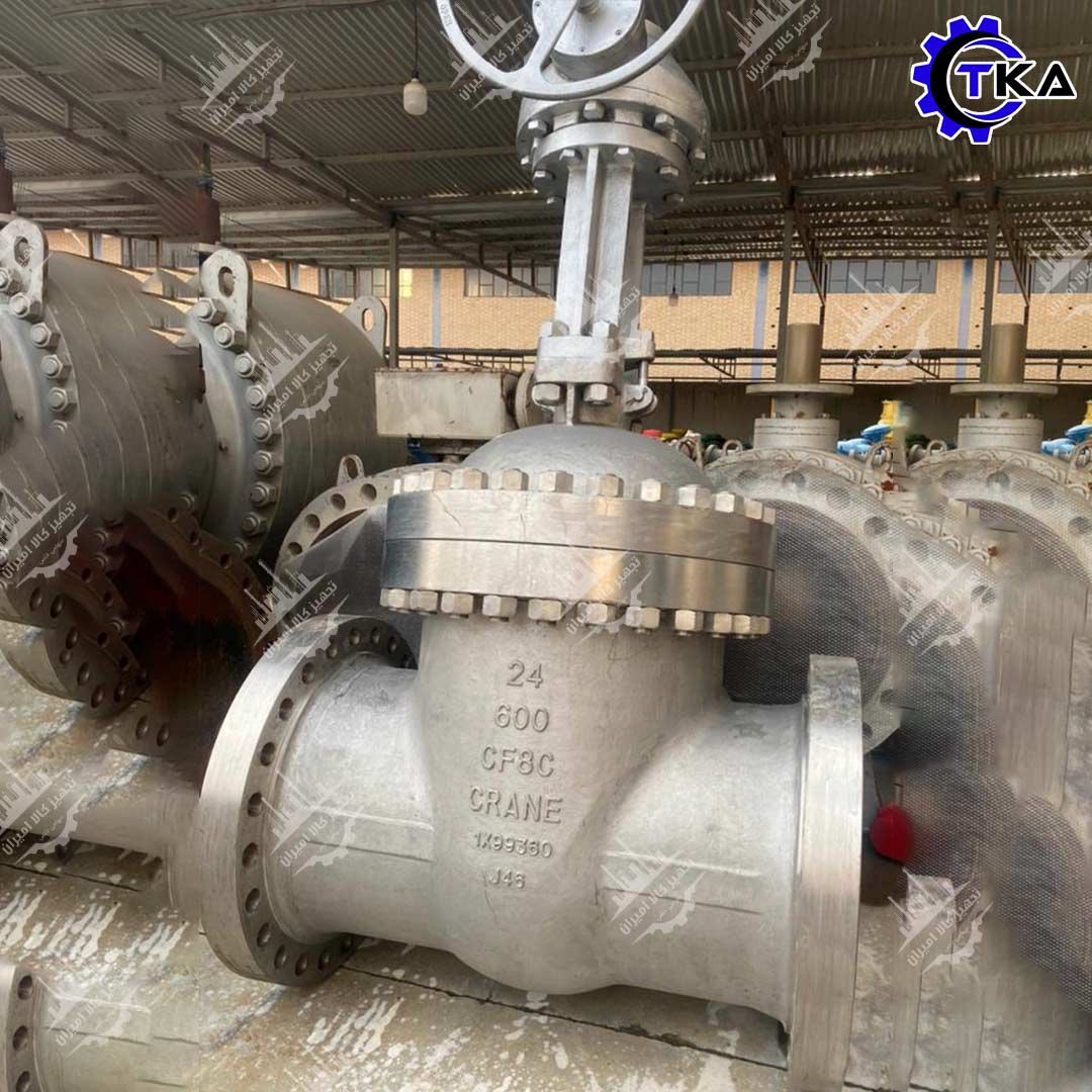 Gate valve CF8C - تجهیز کالا امیران